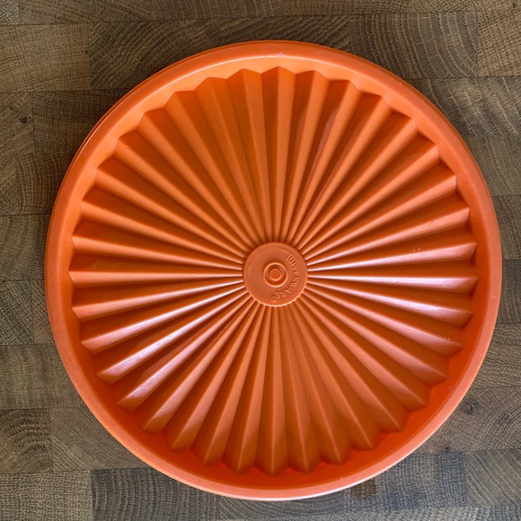 Tupperware | Kitchen | Vintage Tupperware Orange Replacement Lid | Poshmark